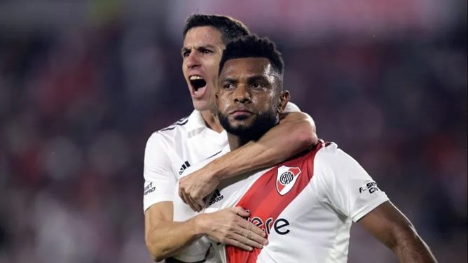 River le ganó a Táchira 2 a 0 y es el mejor de los primeros - Asteriscos.Tv
